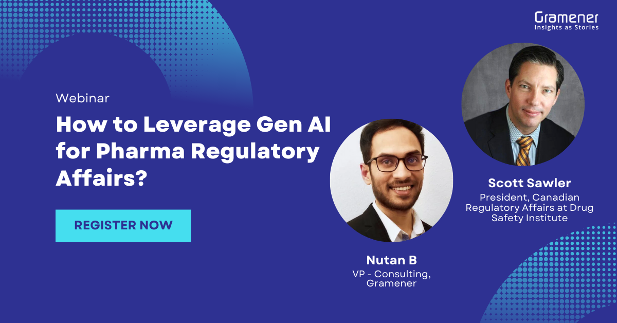 Webinar: How to leverage Gen AI for Pharma Regulatory Affairs